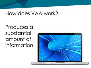 Vulnerability Assessment and Analysis (VAA) Overview | PPTX