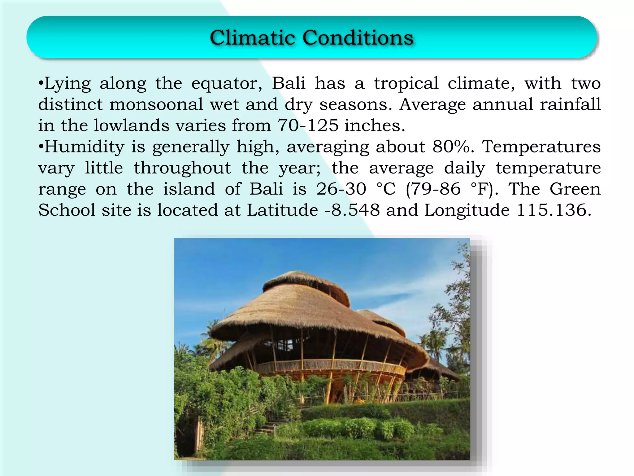Vernacular Architecture green house bali | PPTX