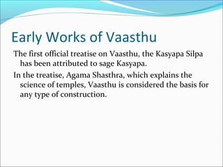 Vaasthu presentation, manasa 2 | PPT
