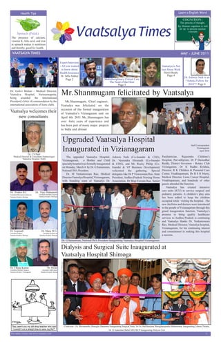 Vaatsalya Times Final Issue | PDF