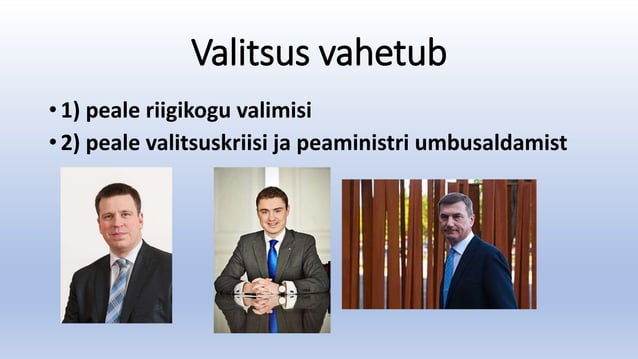 Vabariigi valitsus | PPT