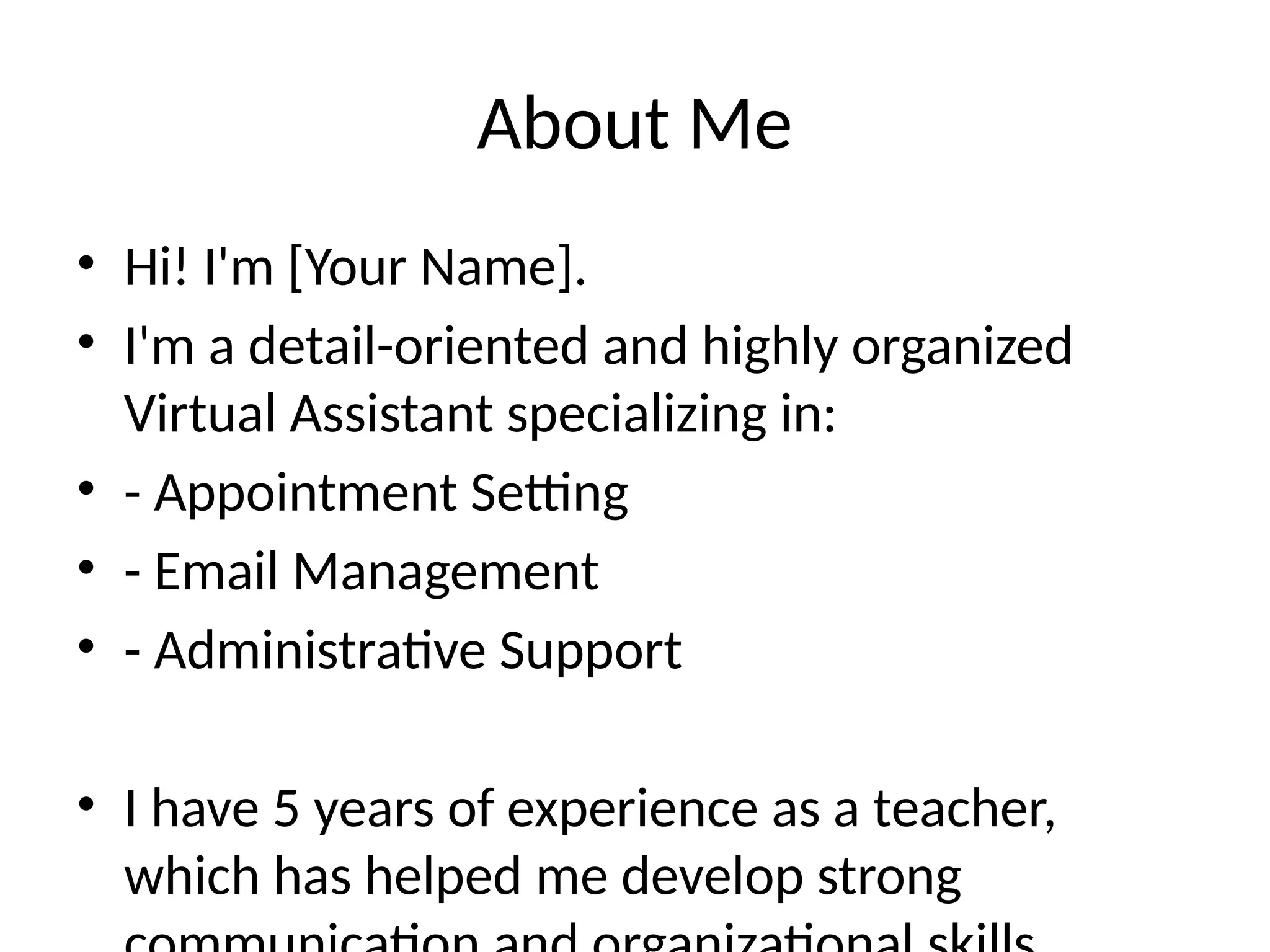 VA_Beginner_Portfolio.pptxDEDEDEDEDDDEDE | PPT