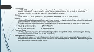 Vabomere Group Project that presented drug information of vabomere | PPTX