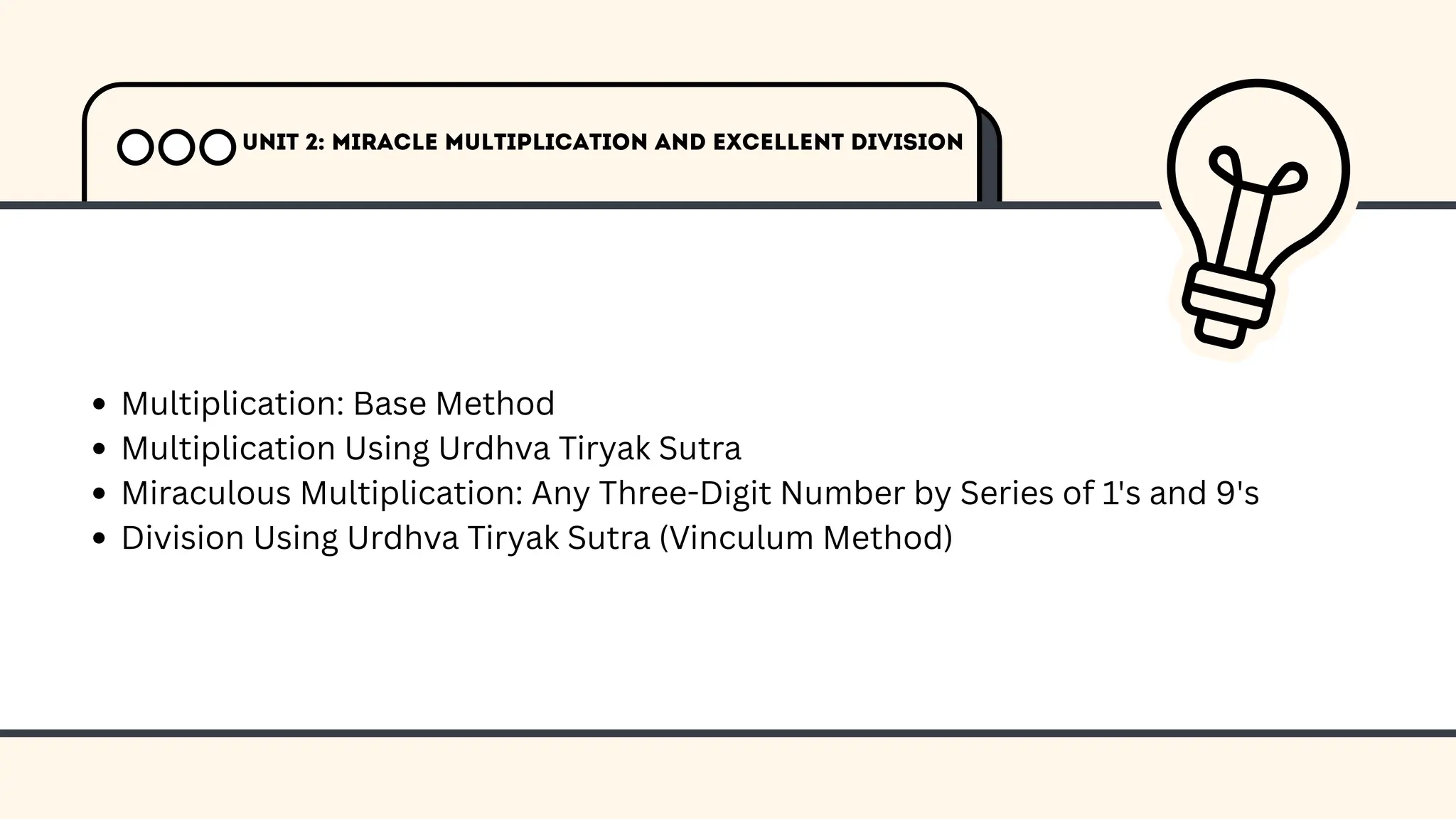 Vac- Vedic Maths Miracle Multiplication, excellent division, enlighten algebra and geometry.pdf
