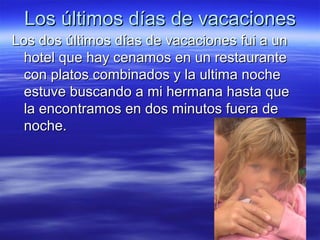 Vacaciones pablo | PPT