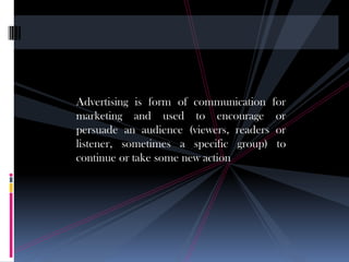 advertising | PPTX