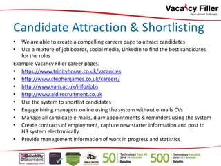 Vacancy Filler Company Introduction | PPT