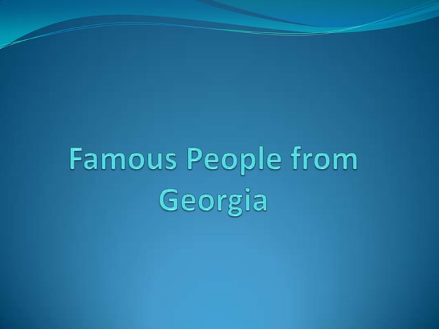 Evan's State Vacation Project-Georgia | PPT