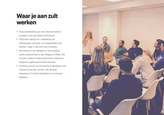 Vacature php developer | PDF | Web Development | Internet