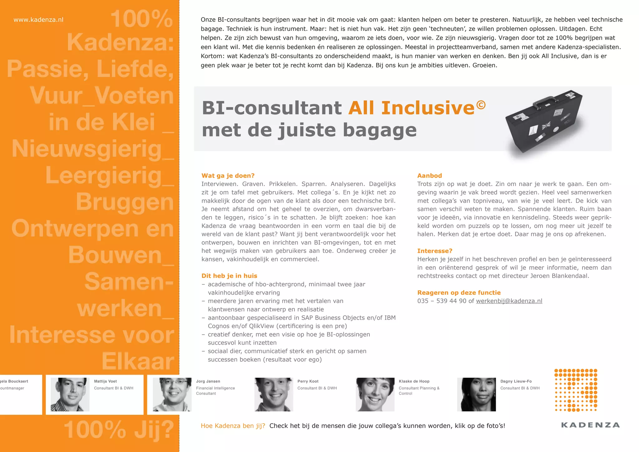 Kadenza Vacatures | PDF