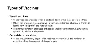Vaccination and Immunization | PPTX