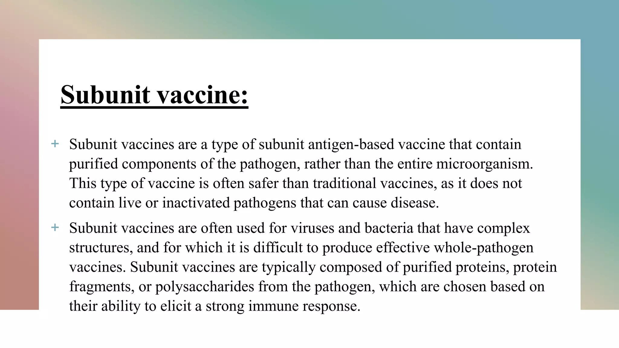 Vaccination Principle, Types and Application | PPTX