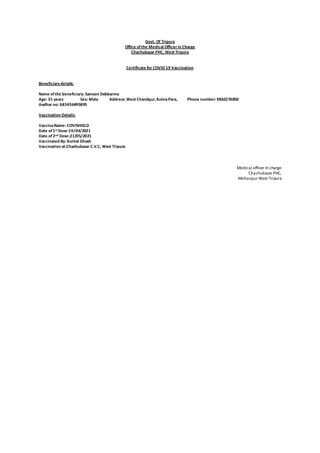 vaccination certificate.docx