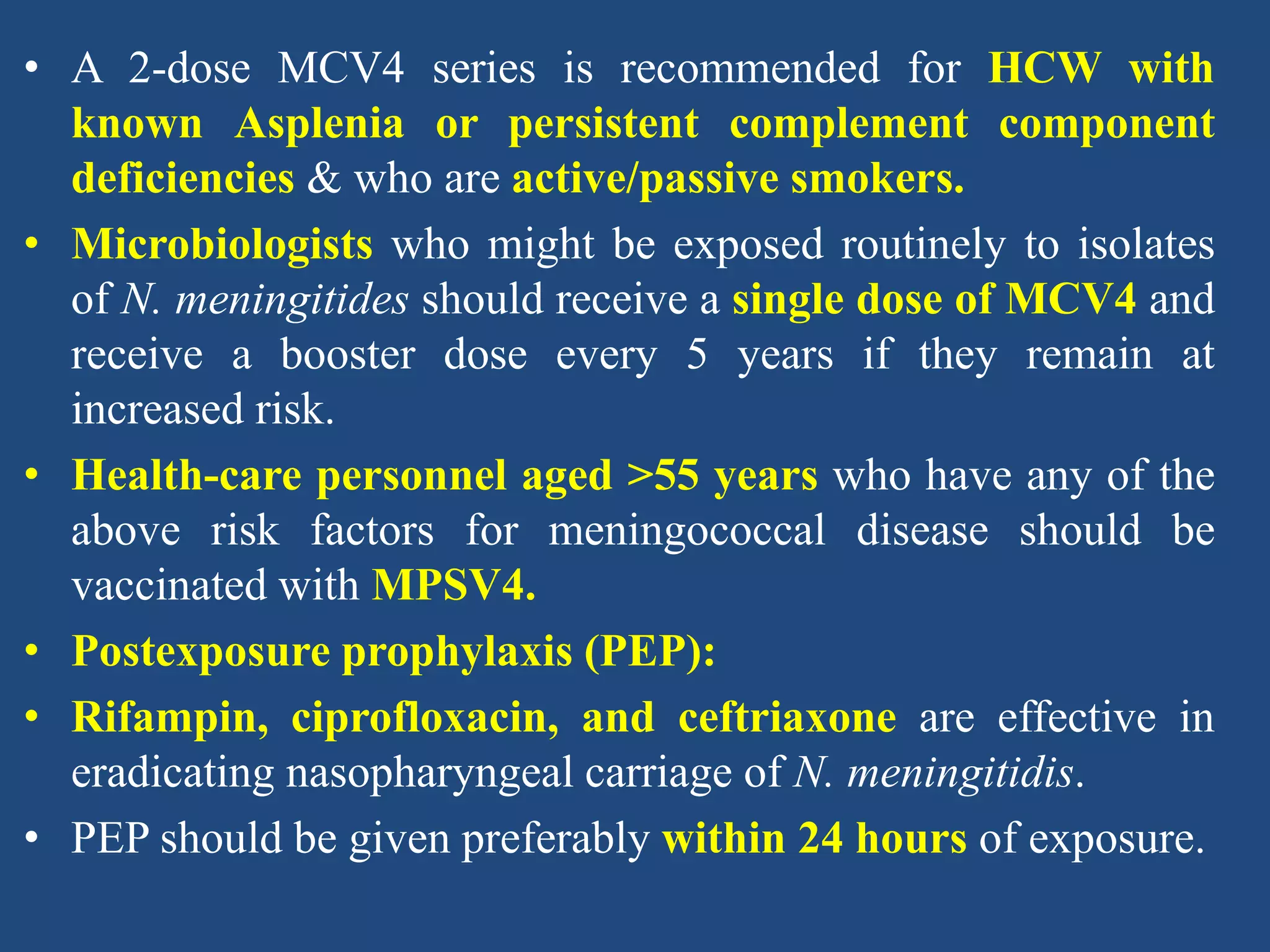 Vaccination for Health care workers (HCW) | PPTX