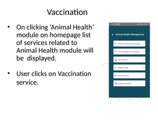 Vaccination modules of difference animals | PPT