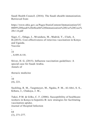 Vaccination Systems(Vaccination Systems in Saudi Arabi | PDF