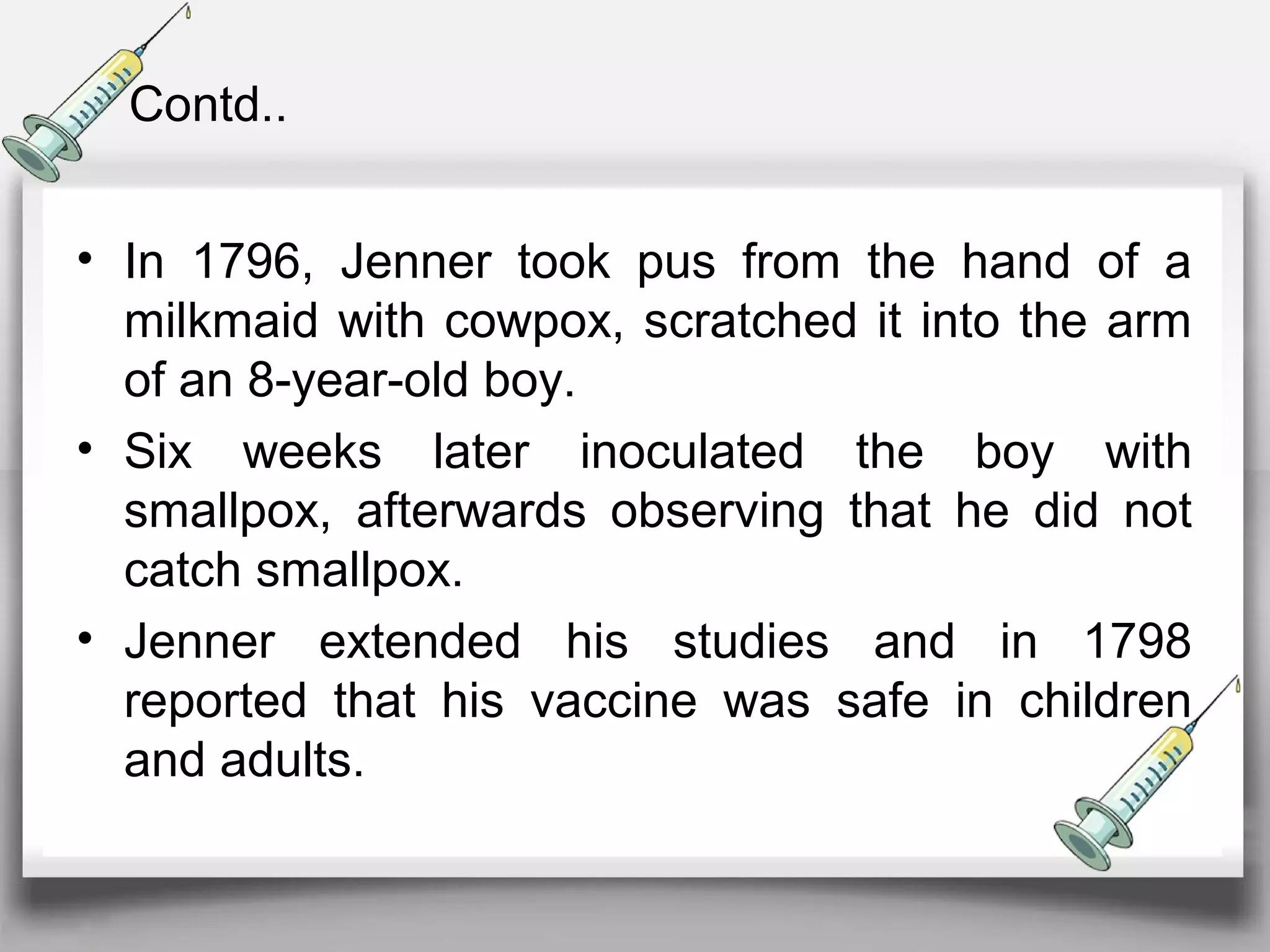Vaccine & Its Type | PPT