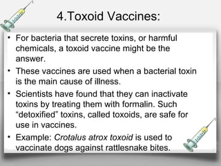 Vaccine & Its Type | PPT