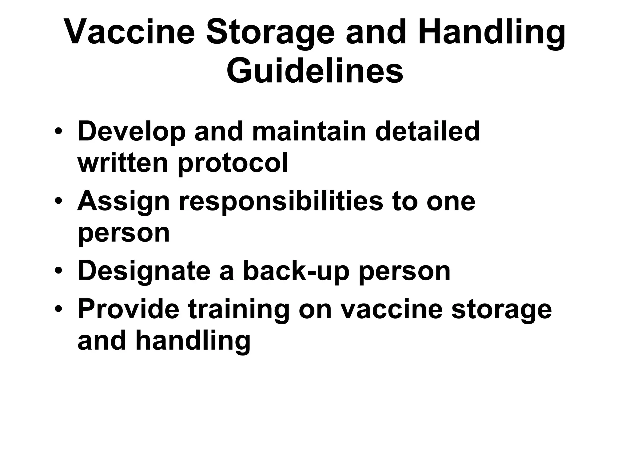 Vaccine Storage And Handling Atkinson | PPT