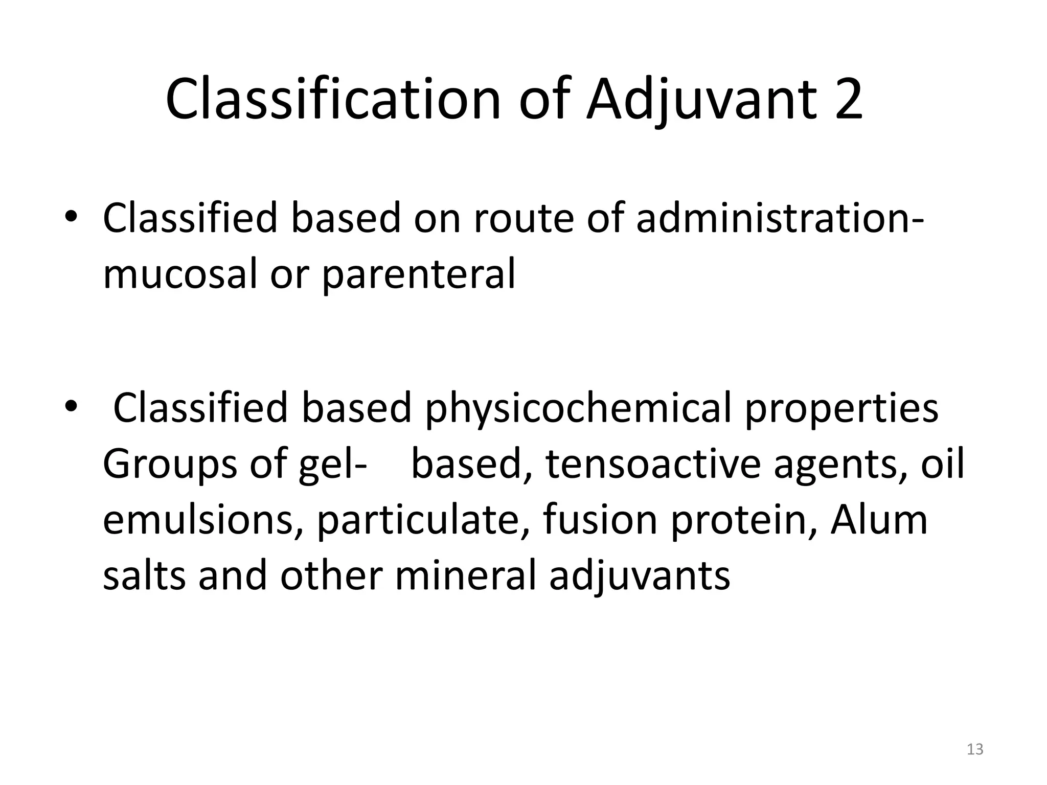 Vaccine and adjuvants | PPTX