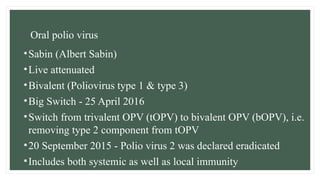 Vaccines and immunization including cold chain , Open vial policy.pptx