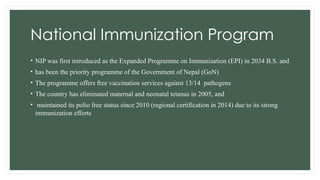 Vaccines and immunization including cold chain , Open vial policy.pptx
