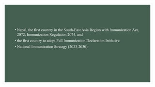 Vaccines and immunization including cold chain , Open vial policy.pptx