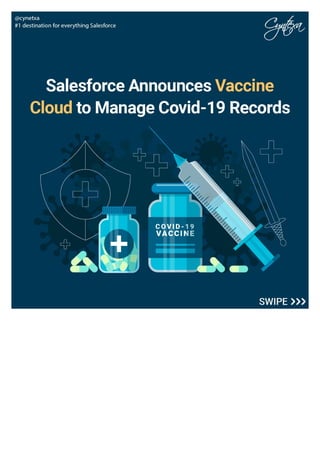 Salesforce Vaccine Cloud | PDF