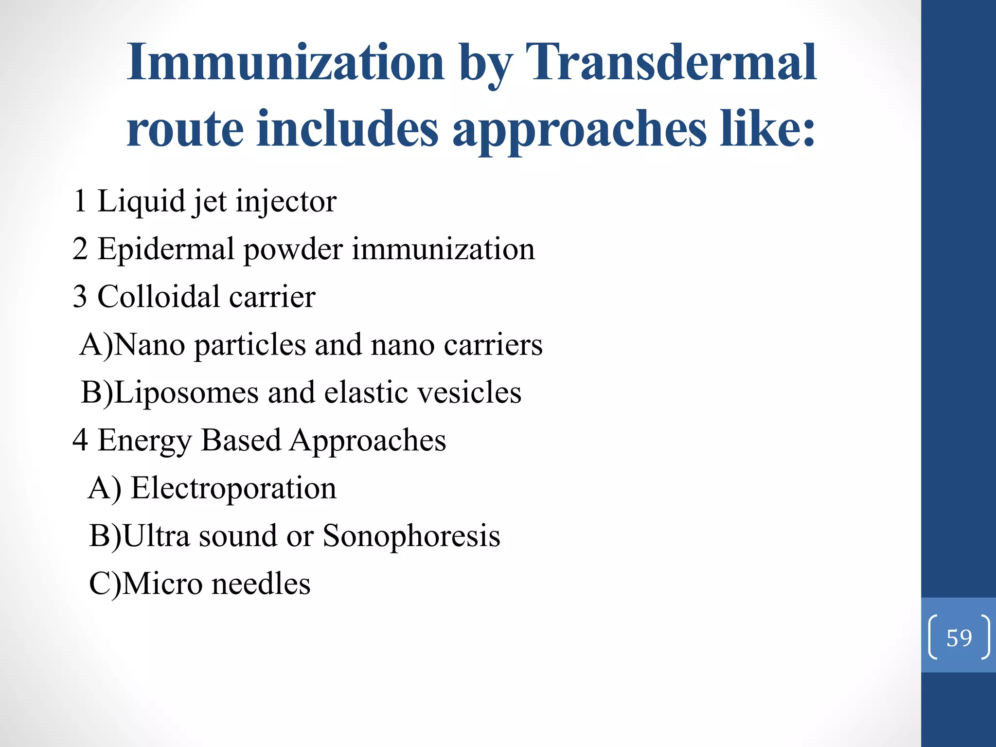 Vaccine delivery system | PPTX