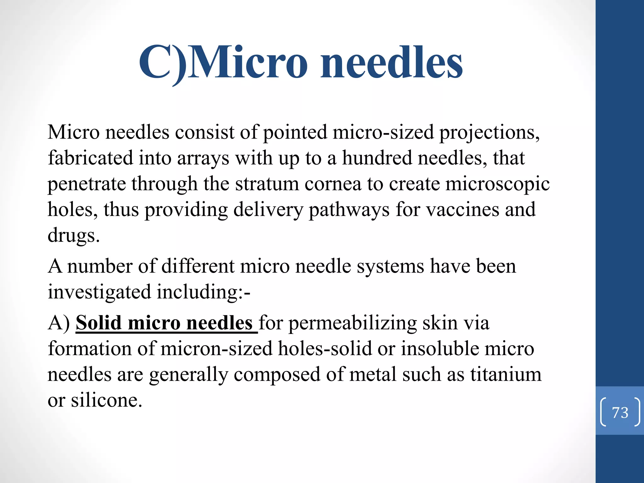 Vaccine delivery system | PPTX