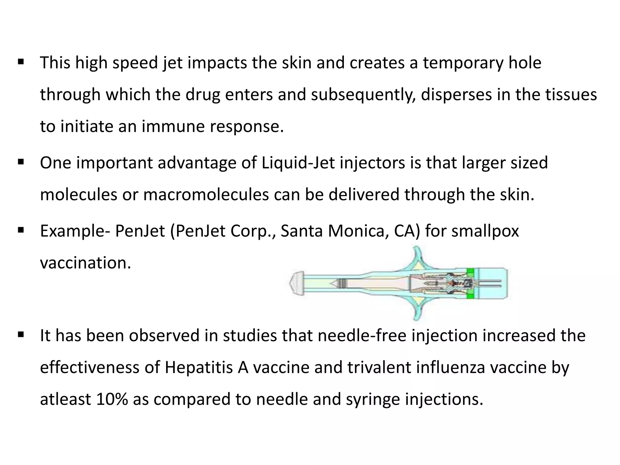 Vaccine delivery systems | PPTX