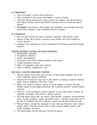 Vaccine delivery systems | PDF