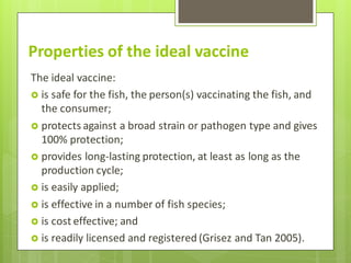Vaccine development in aquaculture | PDF