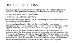 VACCINE DRUG DELIVERY SYSTEMS.pptx | Skin and Dermatology | Diseases ...