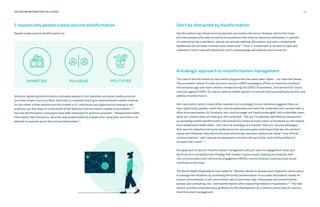 Vaccine Misinformation Management Guide | PDF