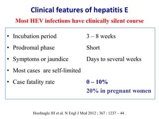 Vaccine of hepatitis E virus | PPTX