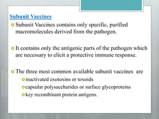 Vaccines- and its types | PPTX