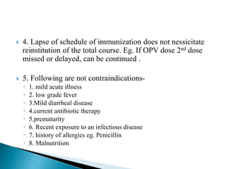 Vaccines in children | PPTX