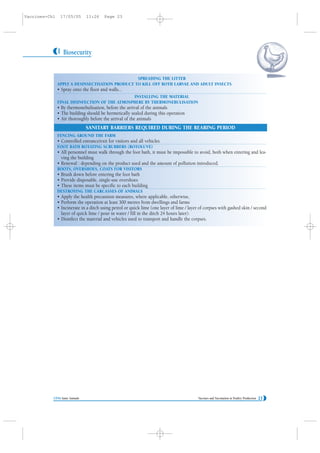 Vaccines biosecurity | PDF