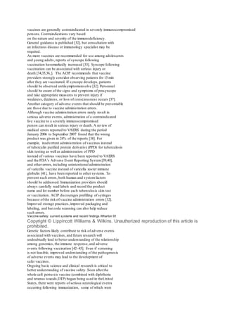 Vaccine safety | DOCX