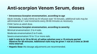 Common Venom Sera, Equines & Immunoglobuins used in Our Hospital.pptx