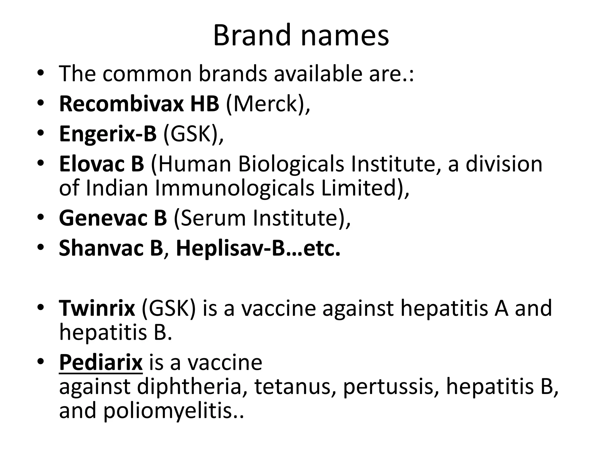Vaccines against infectious diseases | PPTX