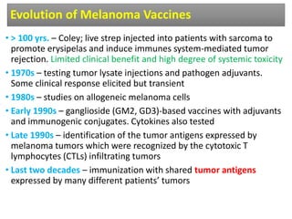 Vaccines Against Melanoma | PPT