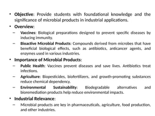 Vaccines and Microbial Bioactive Products.pptx