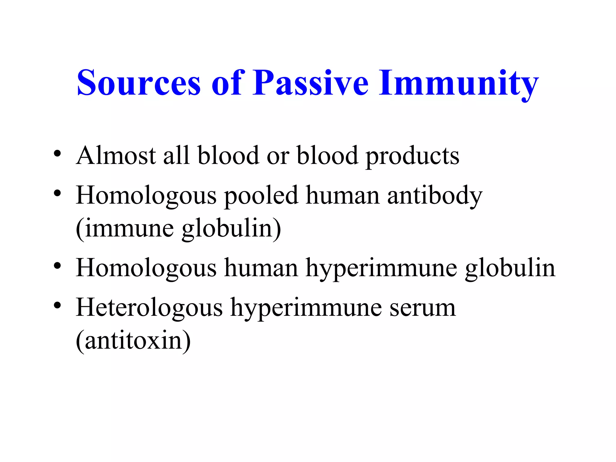 Vaccines and sera | PPT