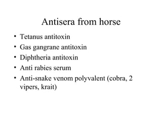 Vaccines and sera | PPT