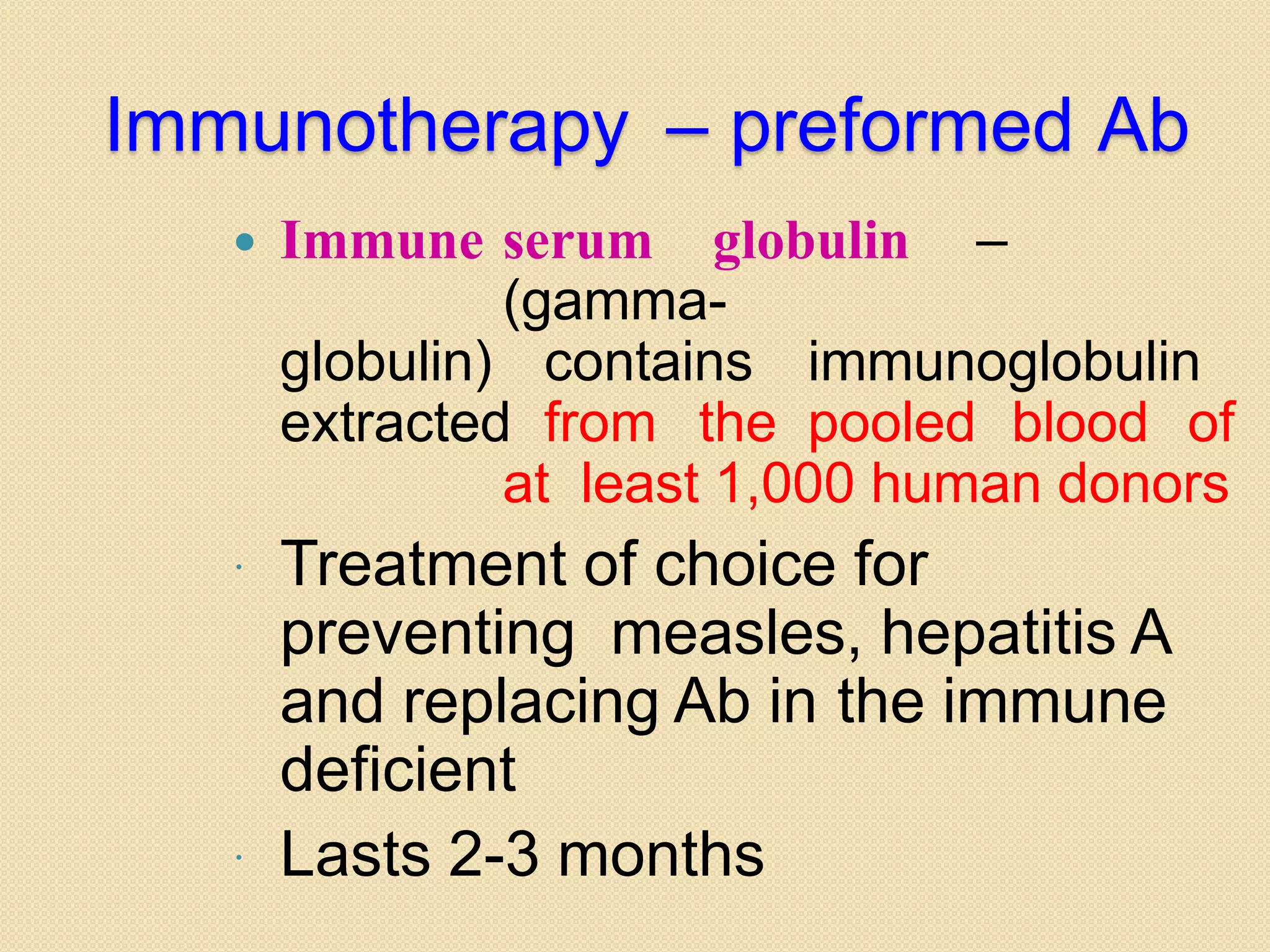 Vaccines and sera | PPTX
