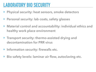 Biosecurity and Disease Security | PDF