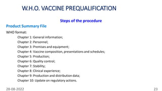 VACCINES Reg Path in India & WHO Pq_ 01.10.20.pptx