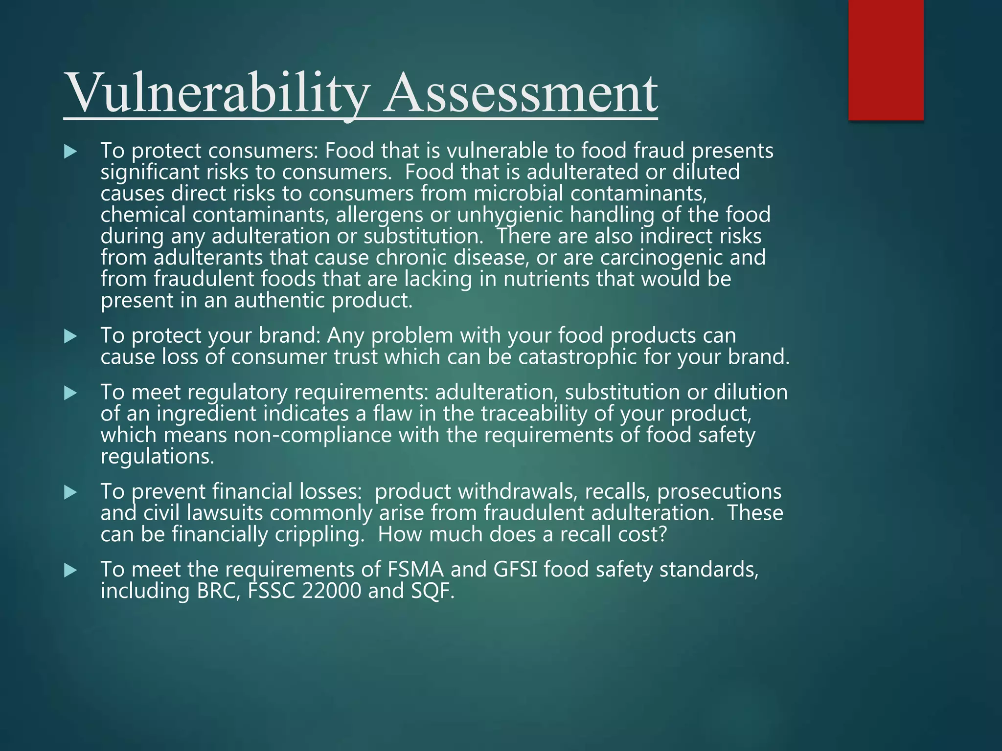 VACCP Awareness Session July 2020 | PPTX